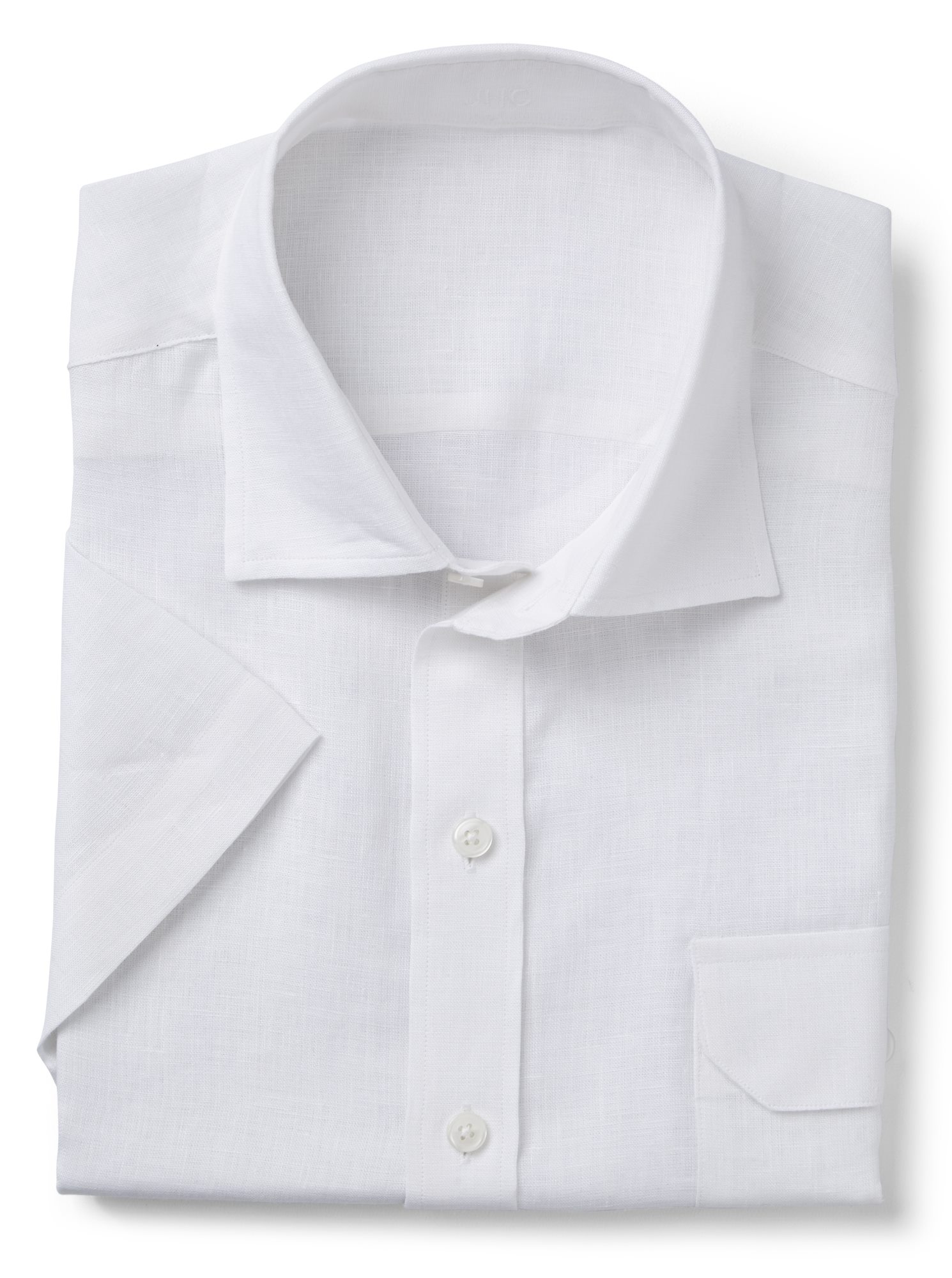 White Solid Linen | J.Hilburn